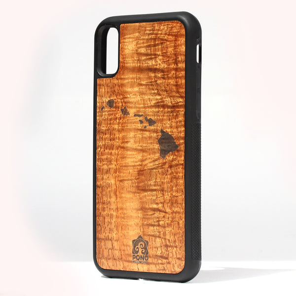 Hawaiian Koa Wood Phone Case Collection | Made in Hawaii - Pono Woodworks