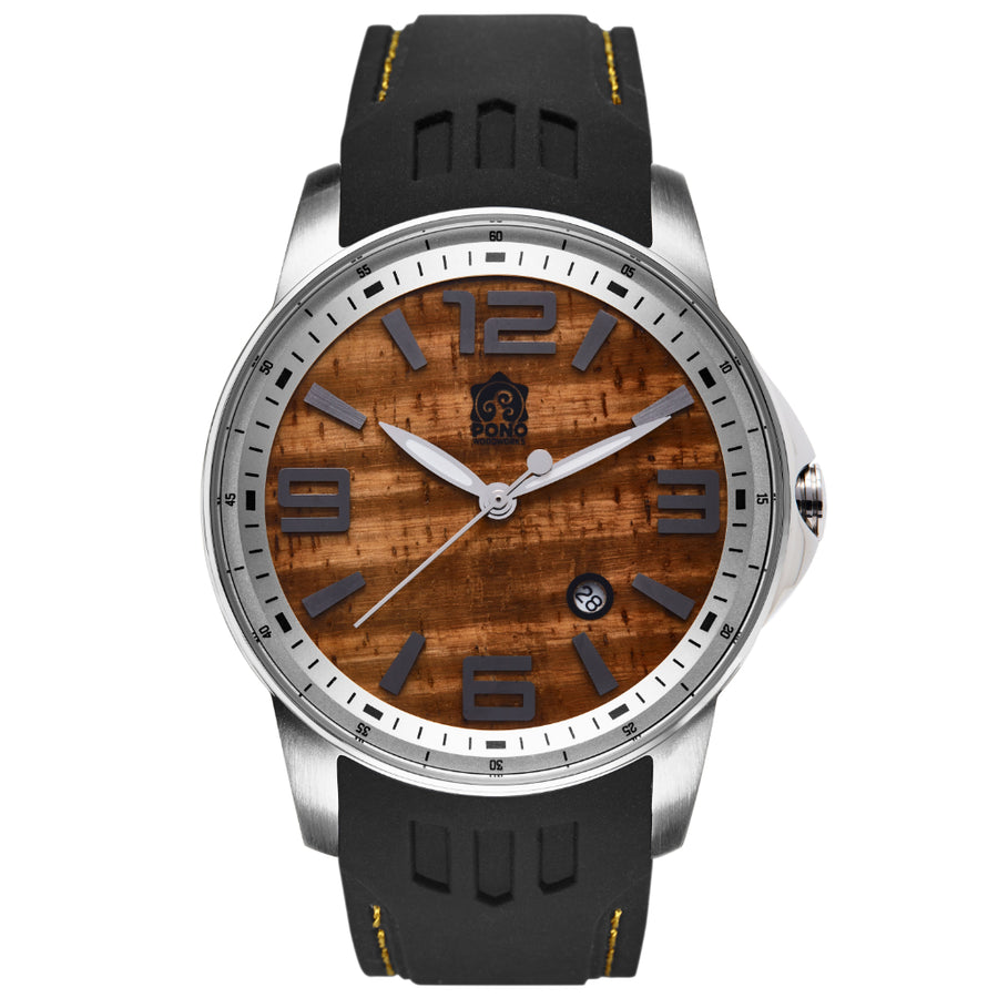 Koa Wood Watch Collection | Refined Wood Watches | Hawaiian Time – Pono ...